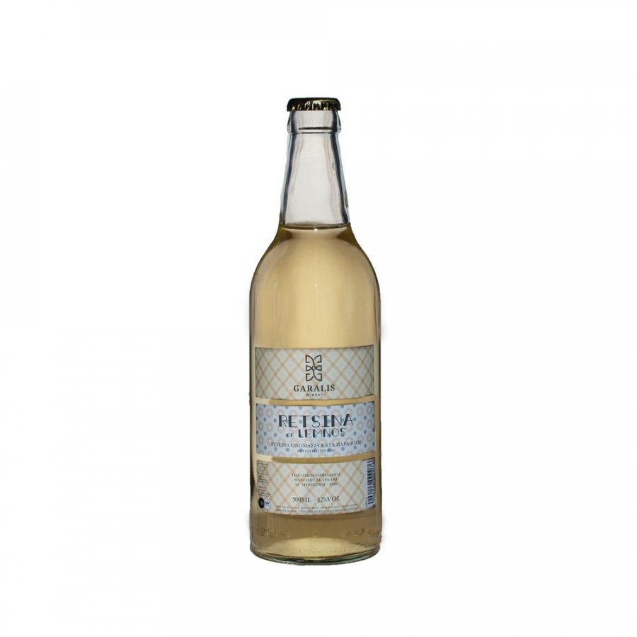 Retsina, Garalis Winery, White, 500ml | Oenos&co